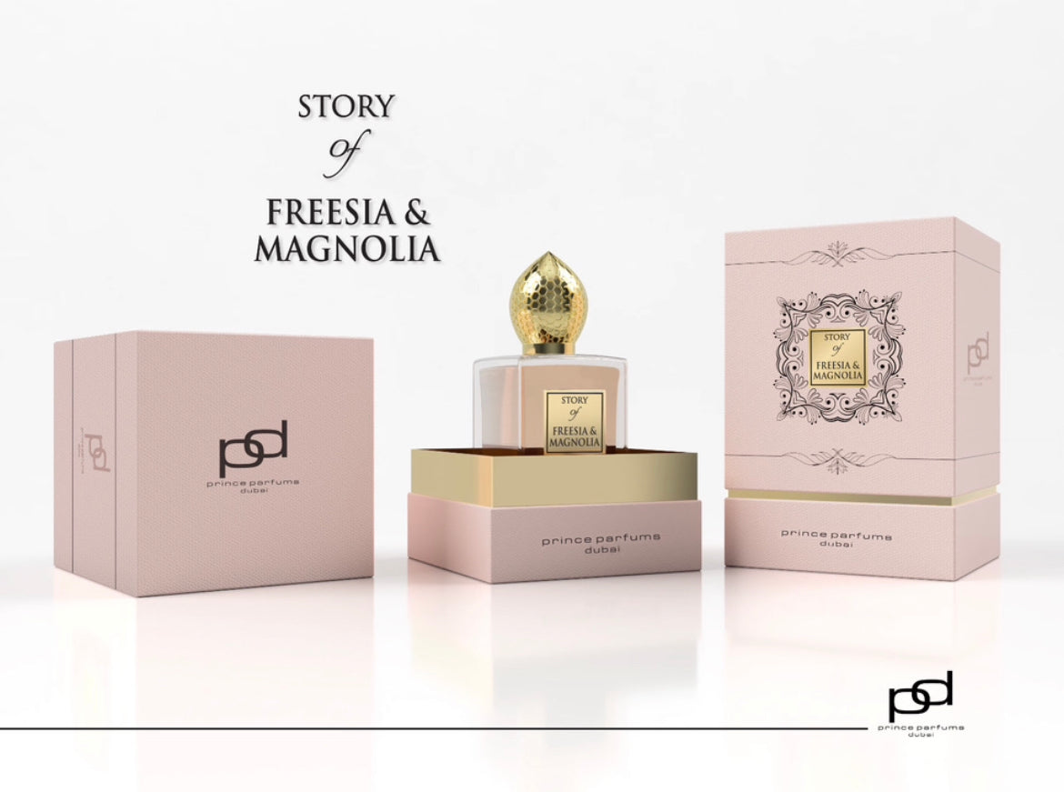 Story of Freesia and Magnolia Extrait de Parfum for Women